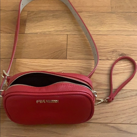 Steve Madden | Bags | New Steve Madden Red Fanny Pack Waist Bag | Poshmark